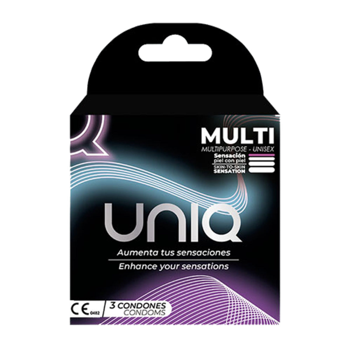 Preservativos extrafinos Uniq Multi Non Latex ️ WorldCondoms