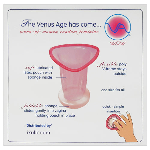 Va Wow Preservativos Femeninos Lubricados Caja 3 ️ Worldcondoms